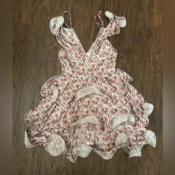 PrettyLittleThing | Dresses | Pretty Little Thing Dress With Flares ...